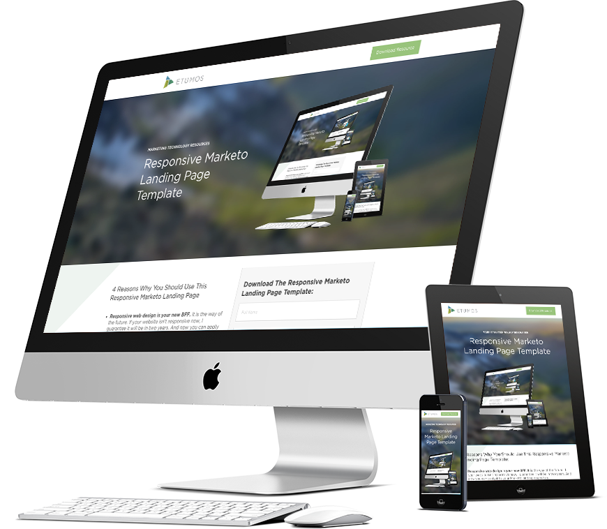 Responsive Marketo Landing Page Templates V2